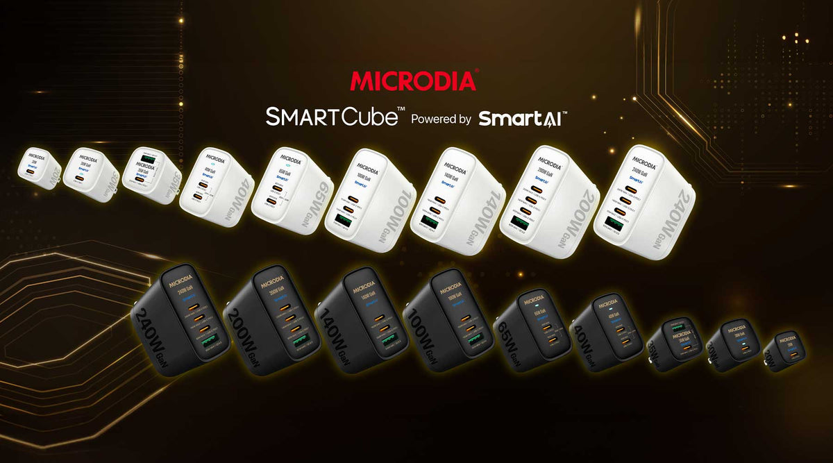 Fast, Safe Charging with MICRODIA’s SmartAI™ Technology - Microdia