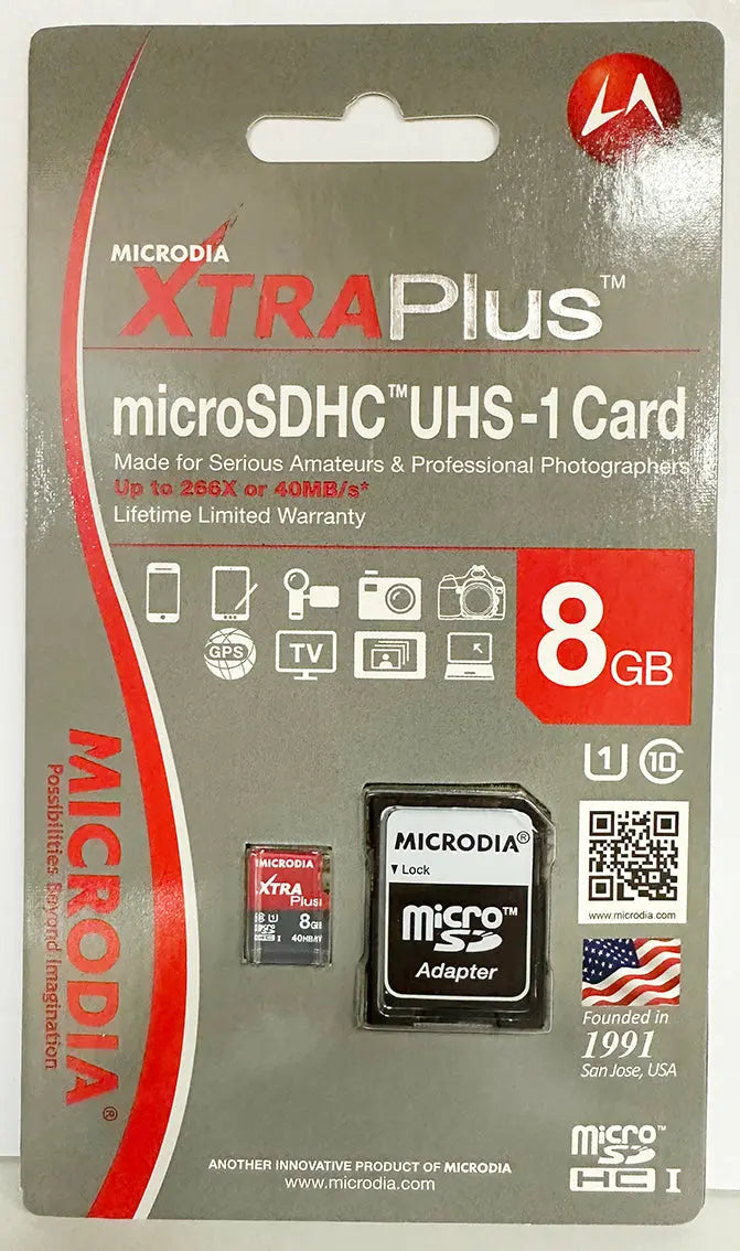 MICRODIA XTRA PRO, Micro SDHC UHS-1 Card, 16GB - MICRODIA