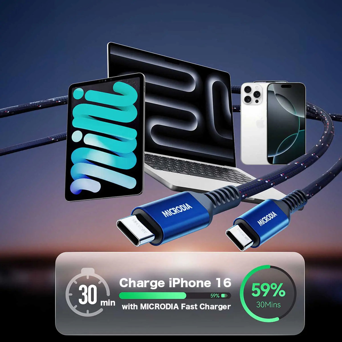 Charge Your iPhone 16 to 50% in Just 30 Minutes with the ExeCable ...