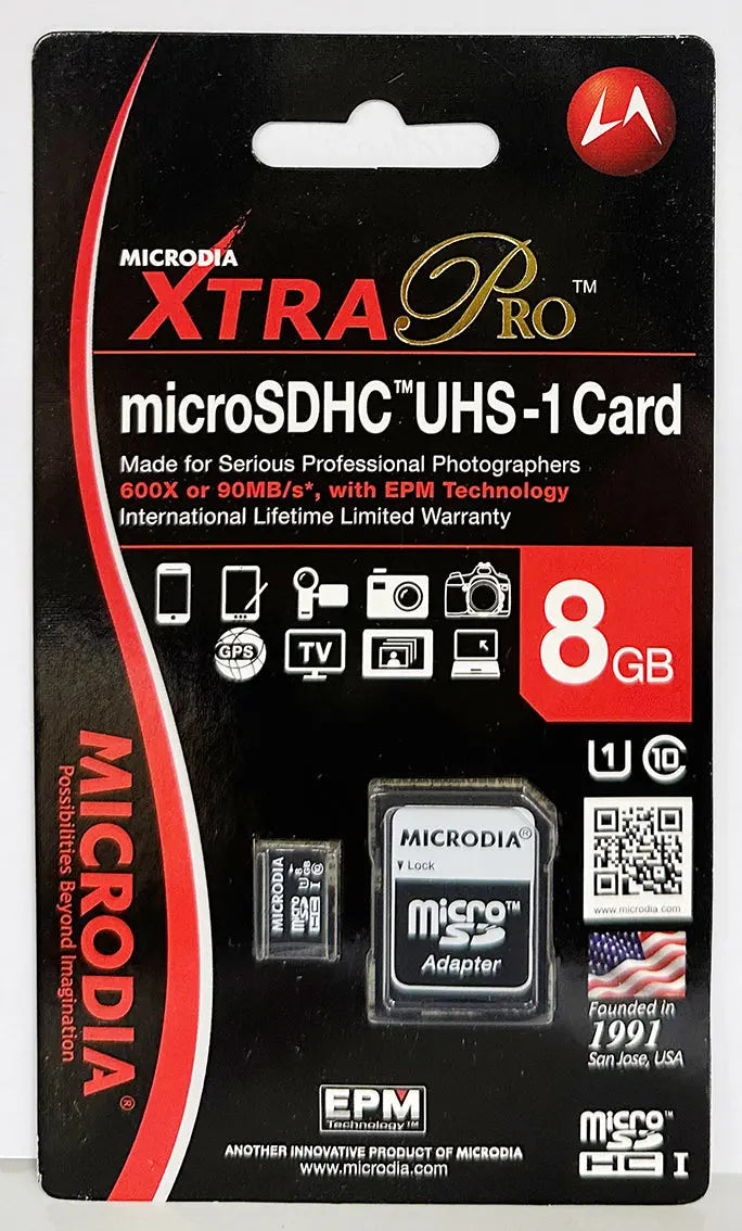 MICRODIA XTRA PRO, Micro SDHC UHS-1 Card, 16GB - MICRODIA