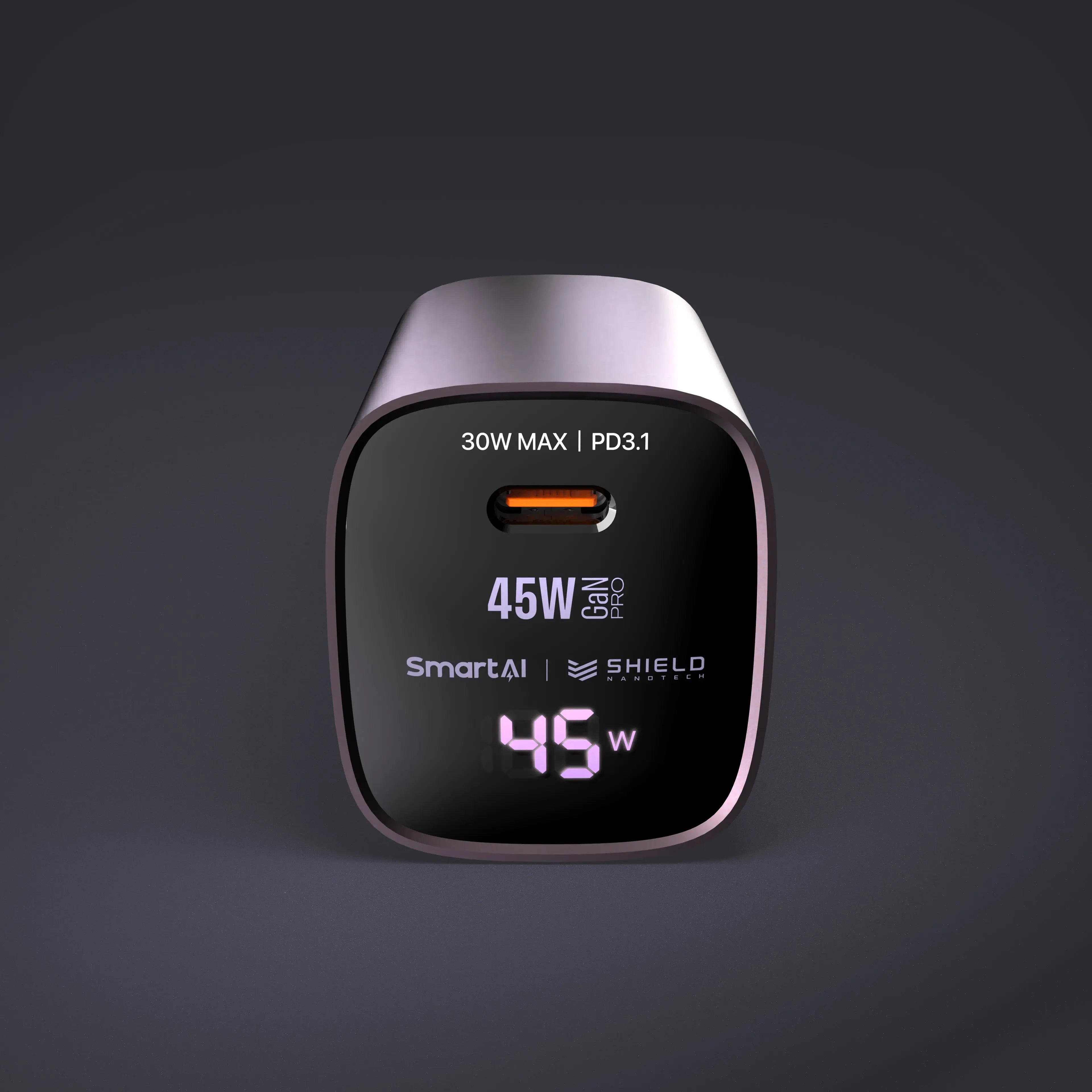 SMARTCube™ 45W with Power Display USB-C PD3.1 - MICRODIA