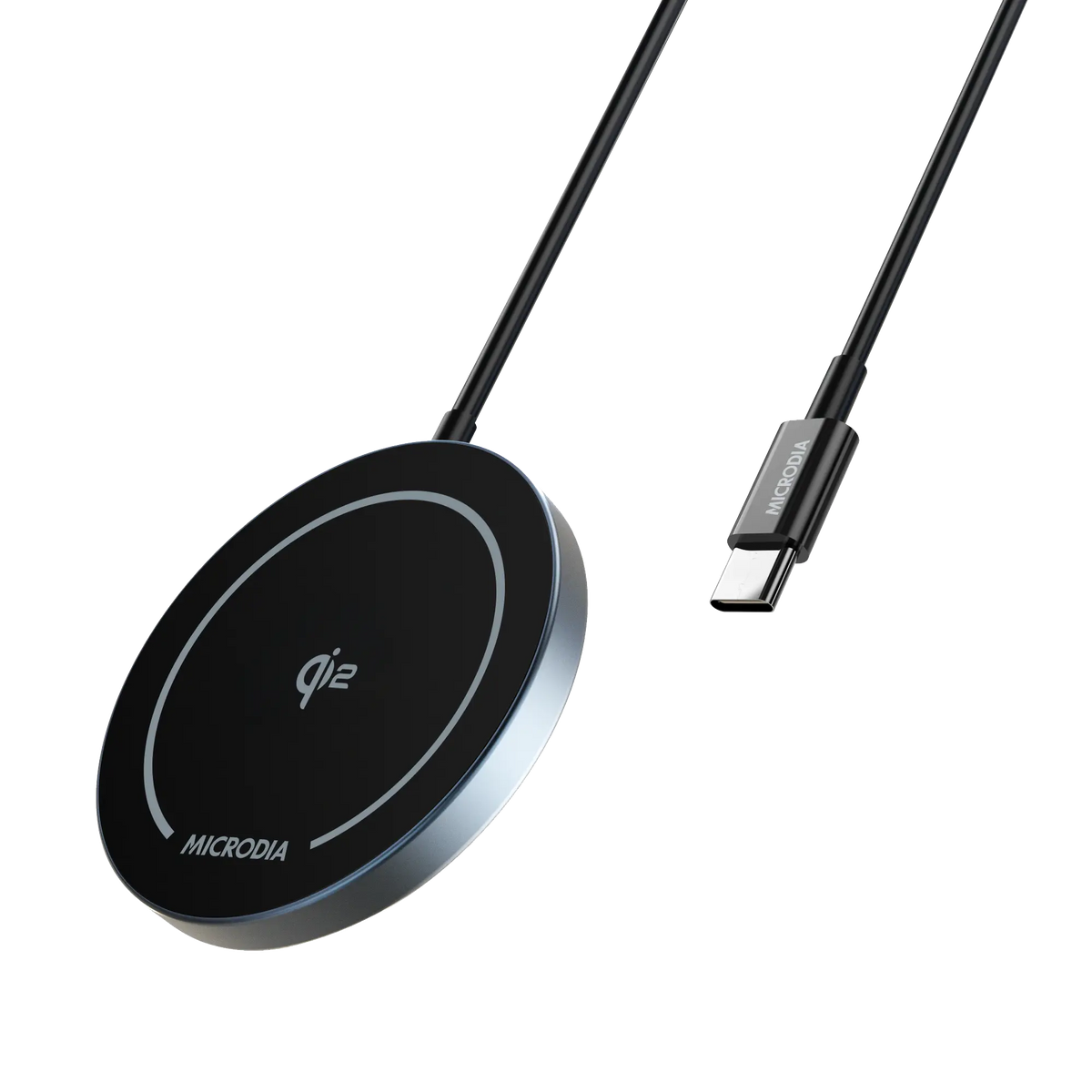 Chargeur magnétique sans fil SNAPPad™ ORBIT Qi2 15 W - MICRODIA