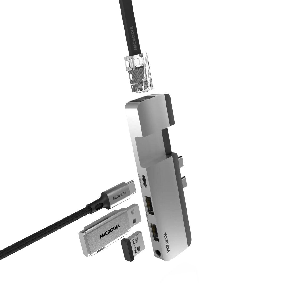 5-in-1 HUB / 4-in-1 HUB for MacBook Pro / Air Series - MICRODIA